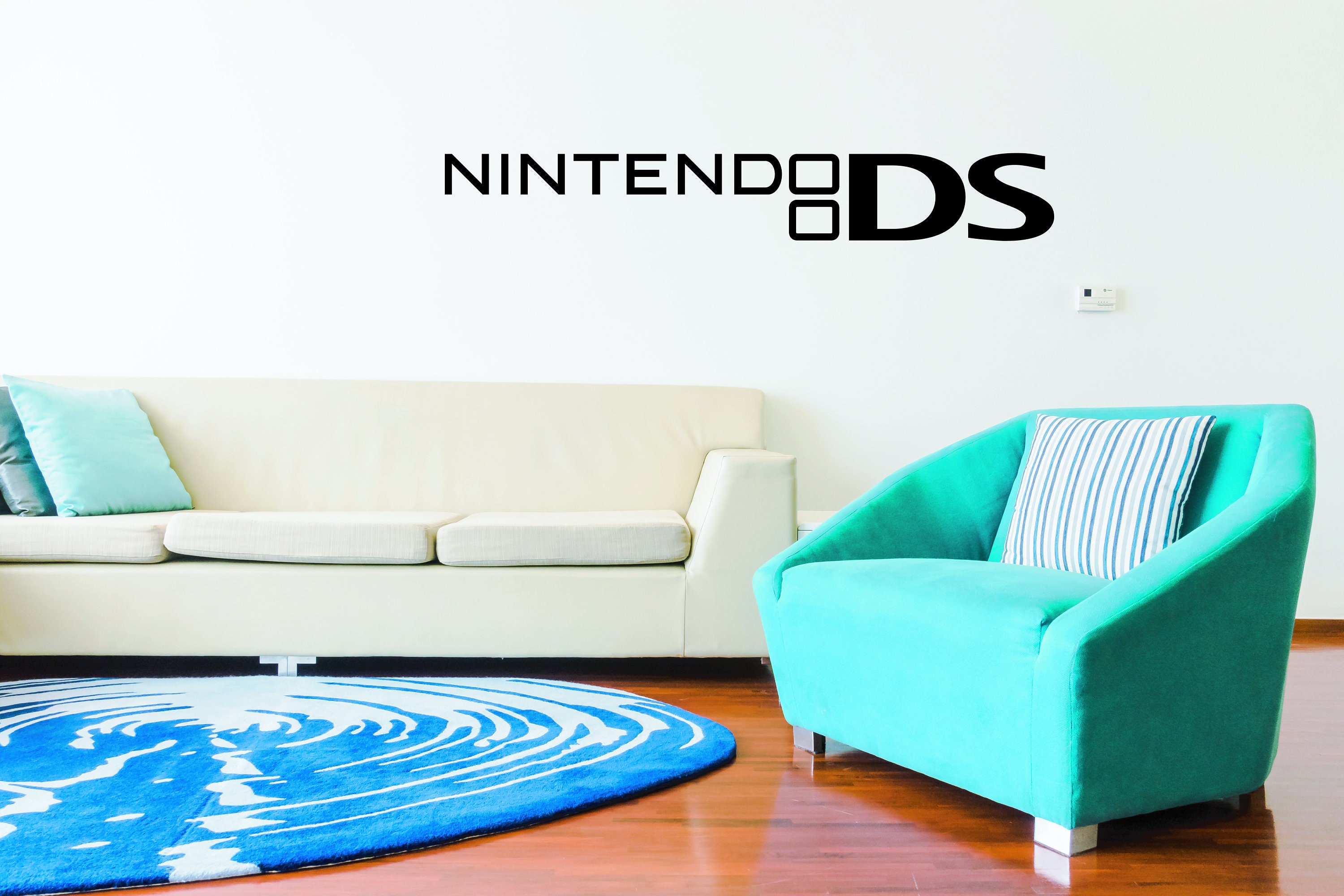 Nintendo DS Wall Art Logo Sticker Decal - Etsy