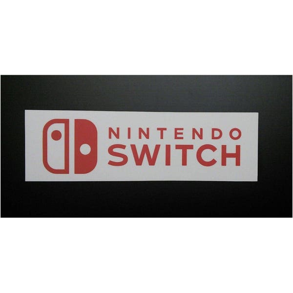 Nintendo Switch Logo Stickers - Etsy UK