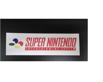 Nintendo Official Licensed Logo Decal Gold Sticker Gold