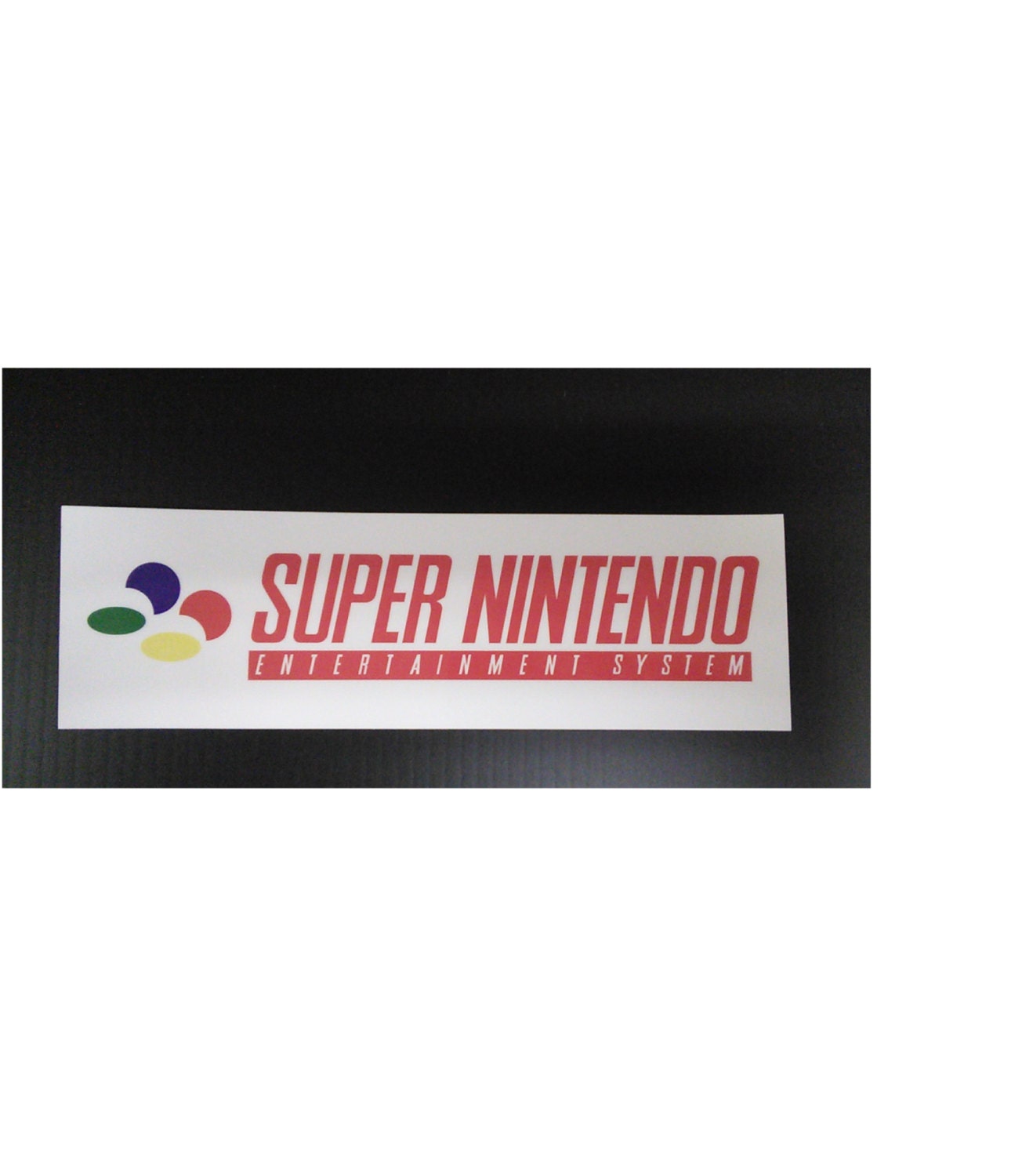 Super Nintendo Logo Sticker - Etsy UK