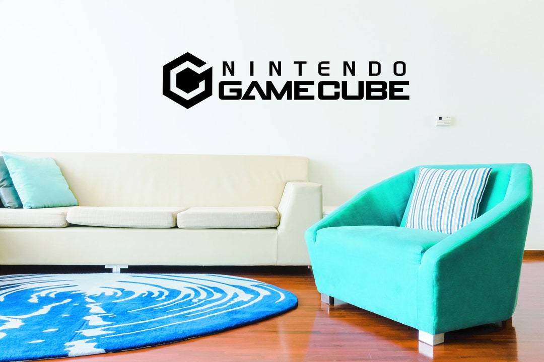Nintendo Gamecube Wall Art Logo Sticker Decal - Etsy