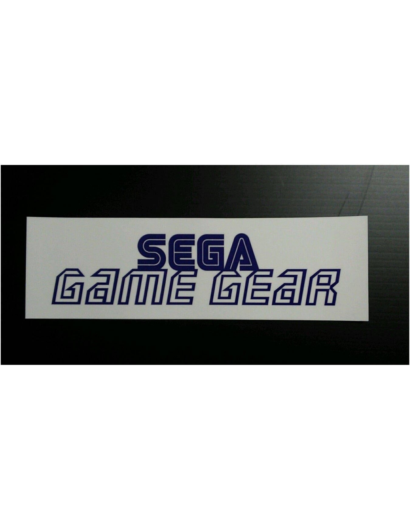 Sega Game Gear Logo Sticker - Etsy