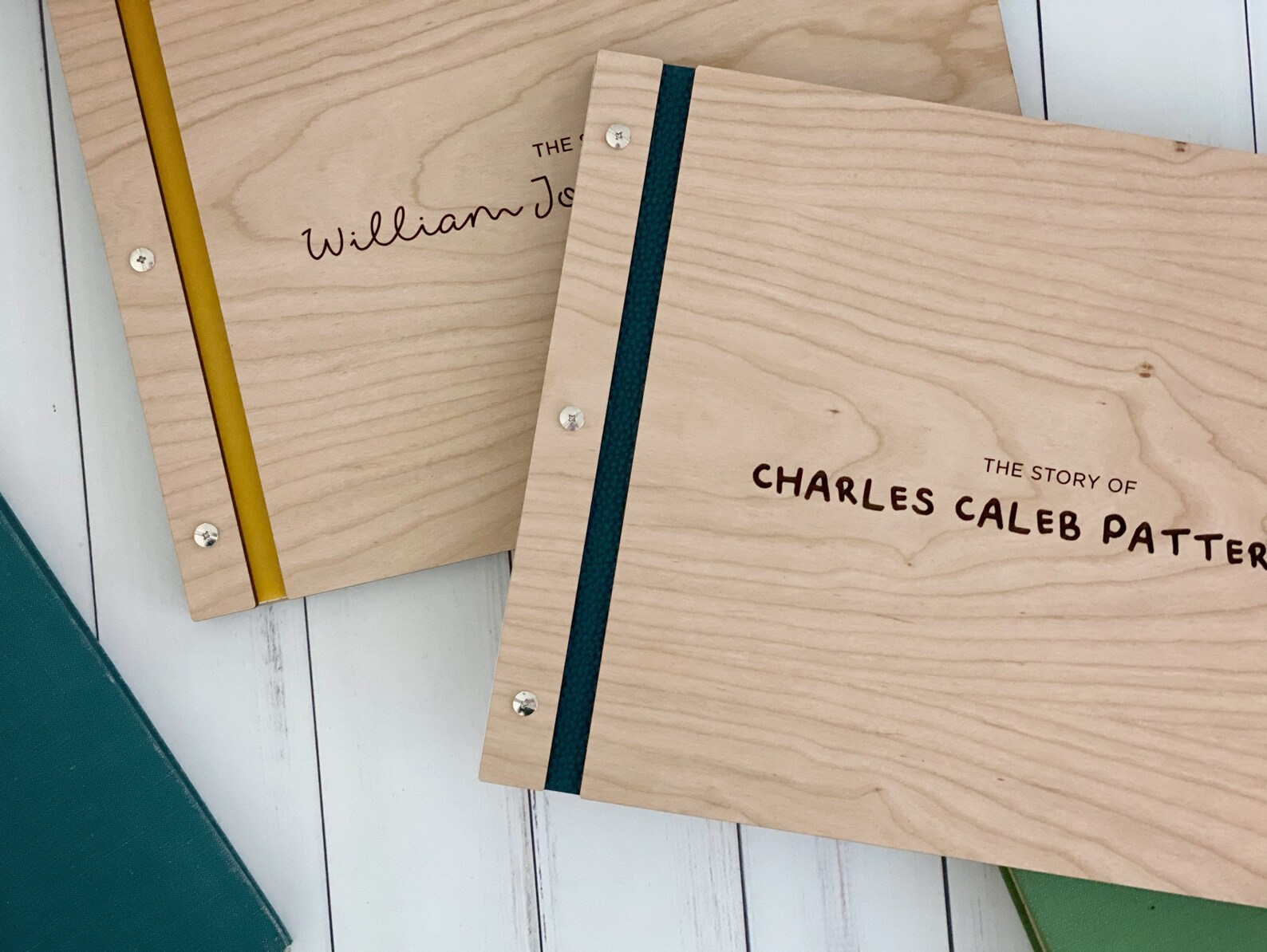 Adoption Memory Life Book | Wooden Memory Book | Adoption Edition - Etsy