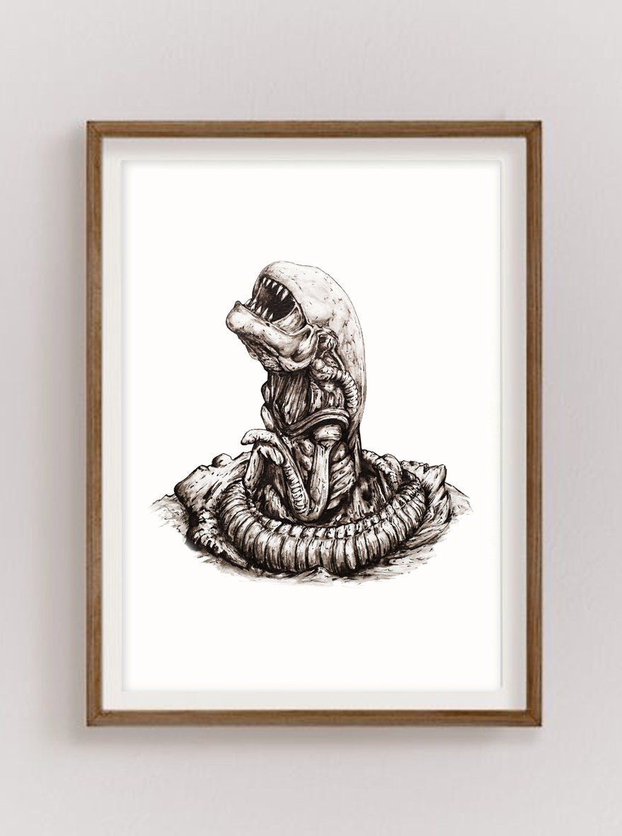 Chestburster Drawing