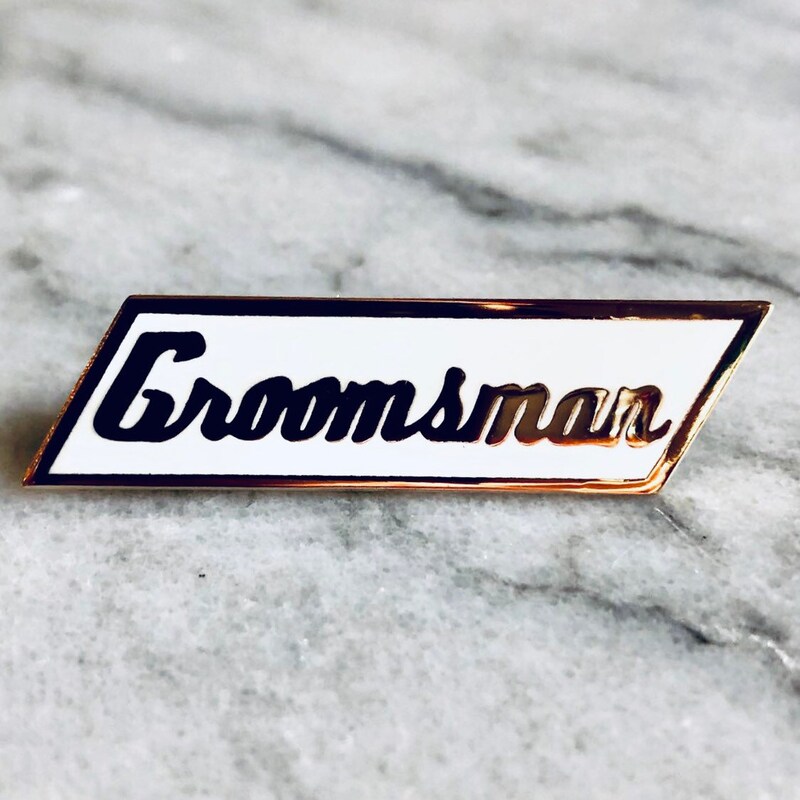 Groomsman Sticker - Etsy