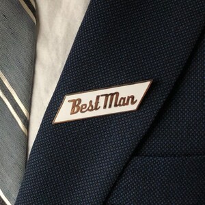 Best Man Gift Wedding Lapel Pin - Etsy