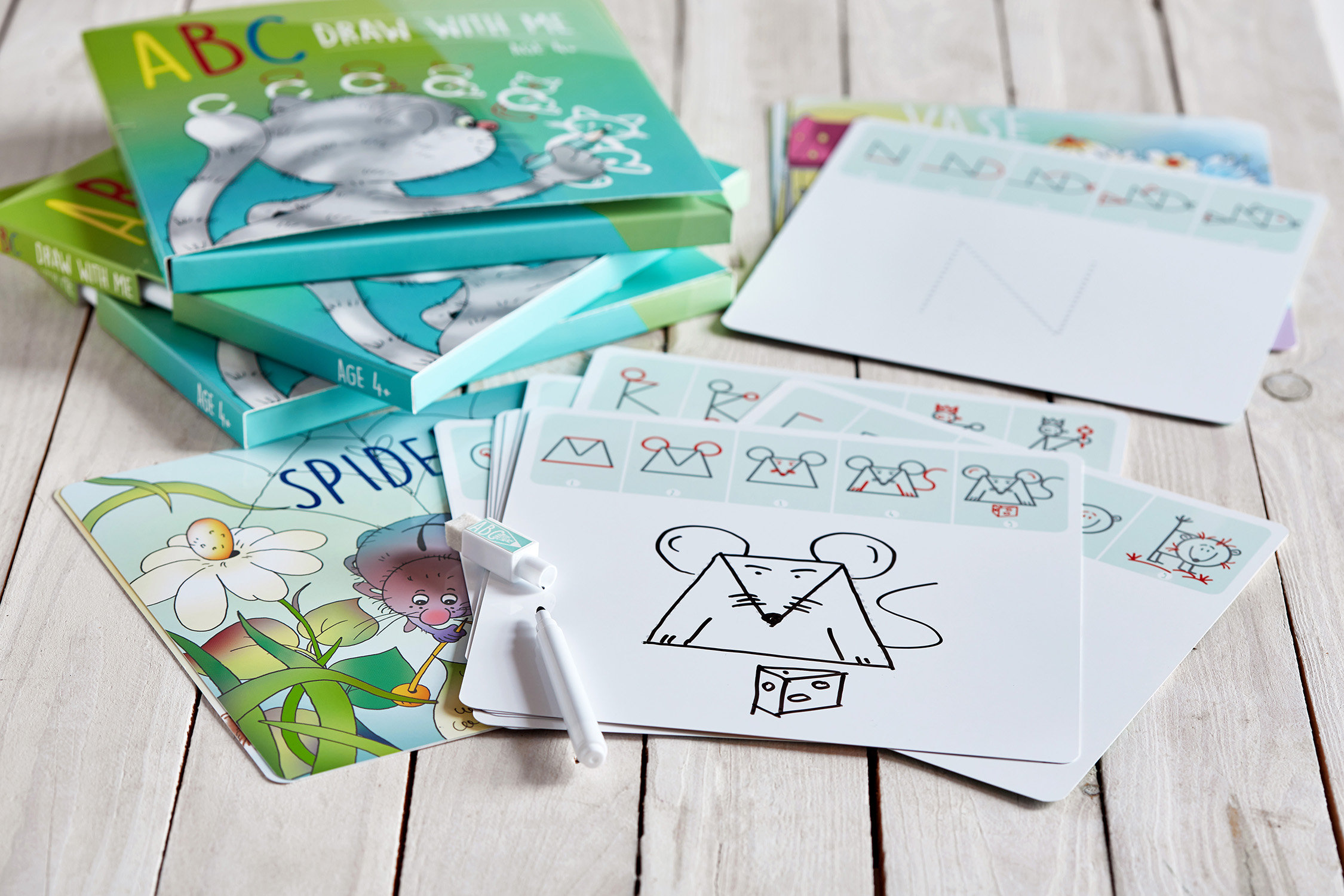 Trace & Erase Alphabet Educational Toy and Gift for 3 4 5 Years Old ...