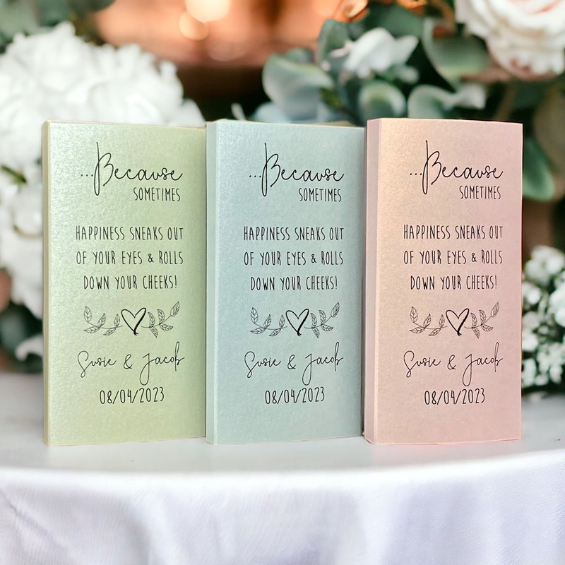 Wedding Tissues - Etsy