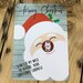 Hidden Message Card. Personalised Xmas Card. Christmas Scratch & Reveal ...