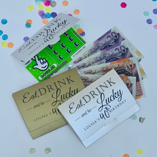 Scratch Card Holder - Etsy UK