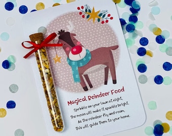 Reindeer Dust Poem - Etsy