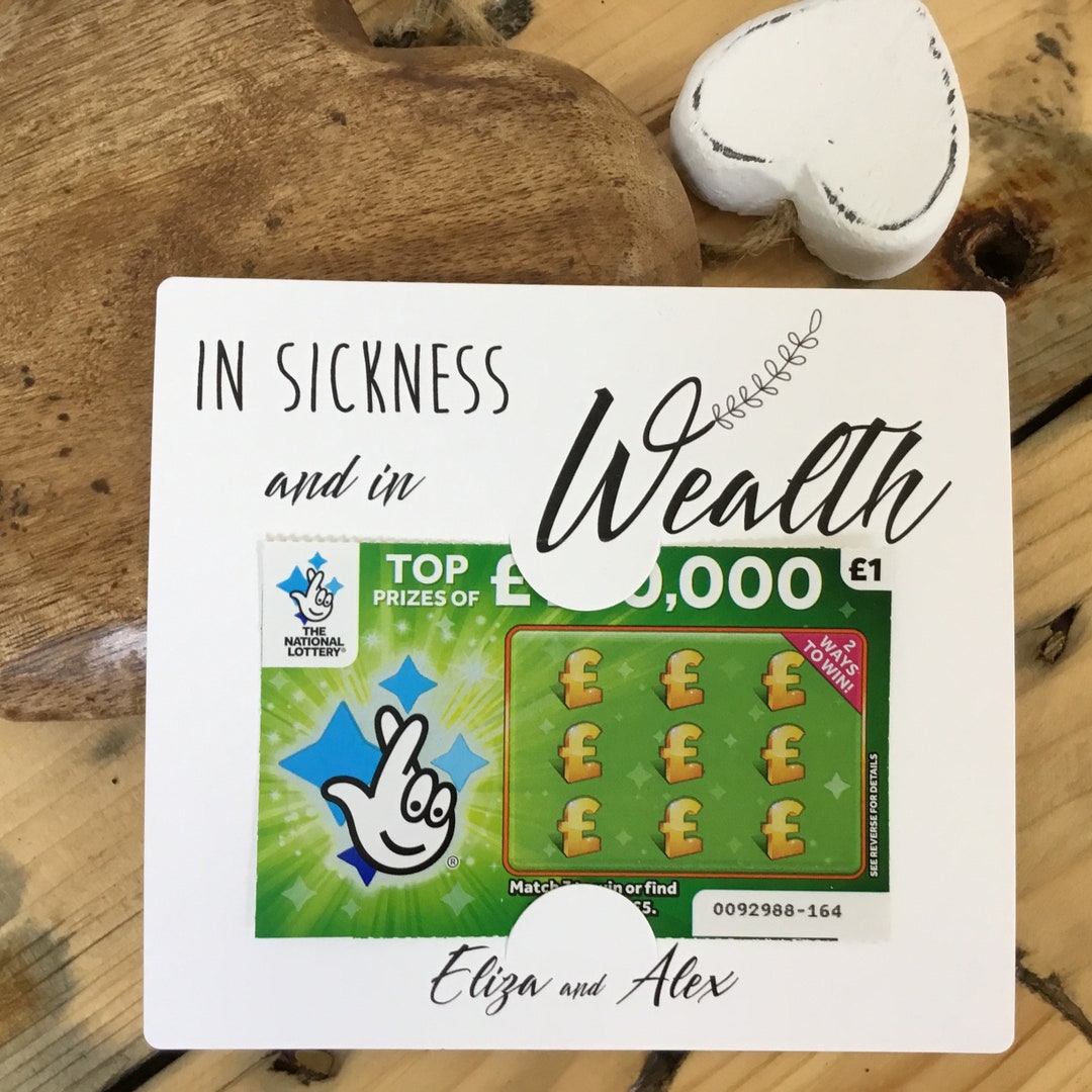 Personalized Scratch Card Wedding Favor Wallet - Etsy UK