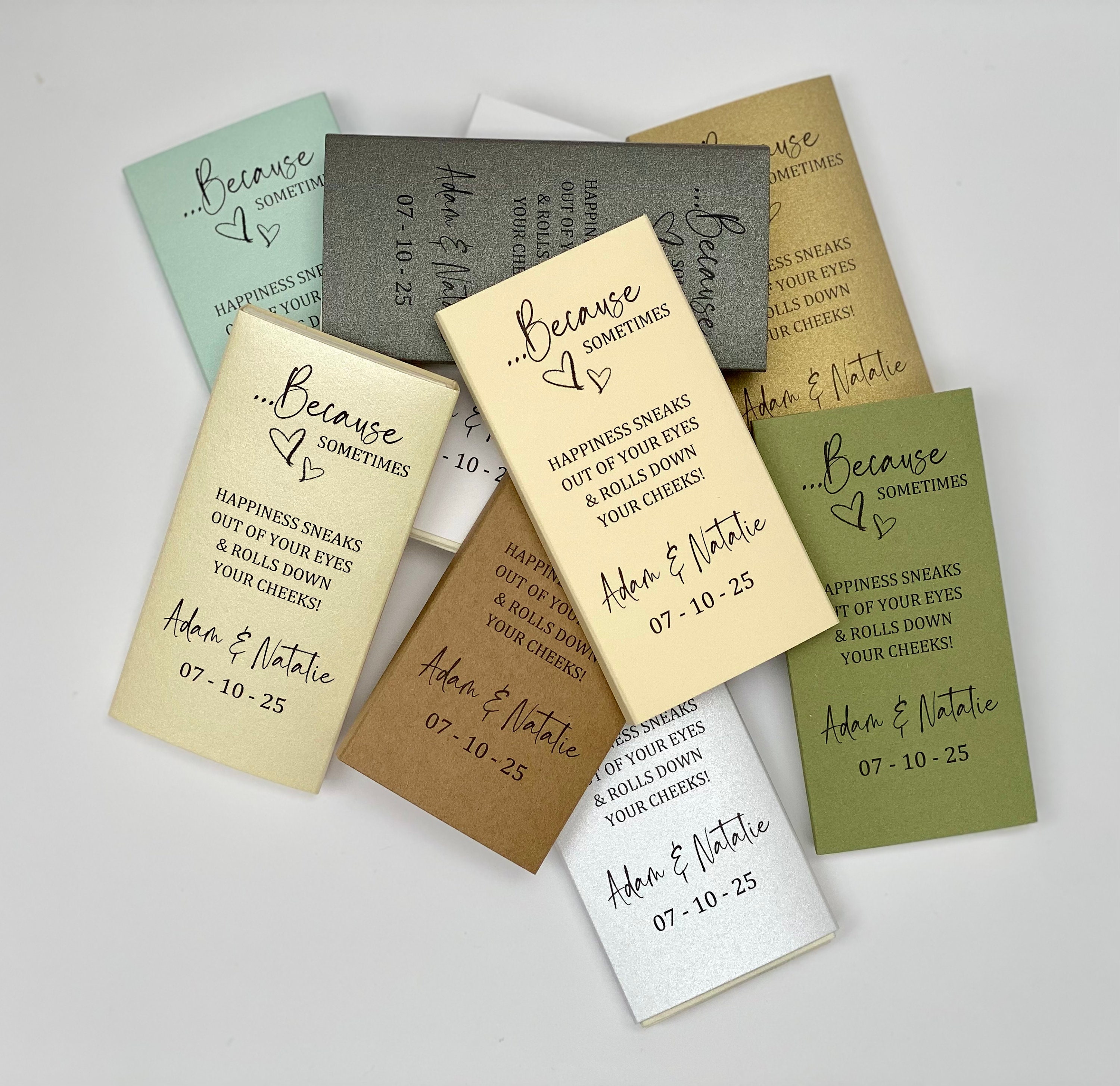 Wedding Tissues. Wedding Favour. Tissue Favor. Wedding Idea. - Etsy