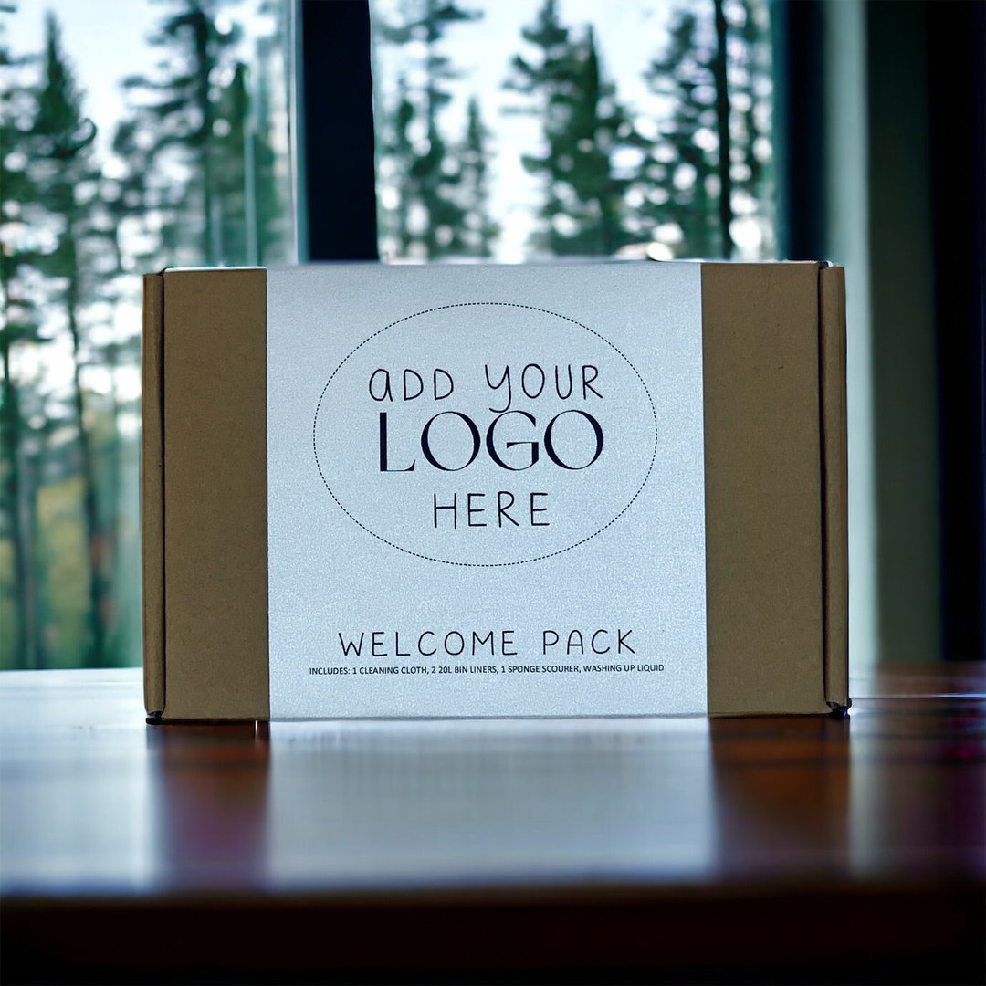 Custom Logo Cleaning Welcome Pack: Hospitality Guest Supplies - Etsy UK