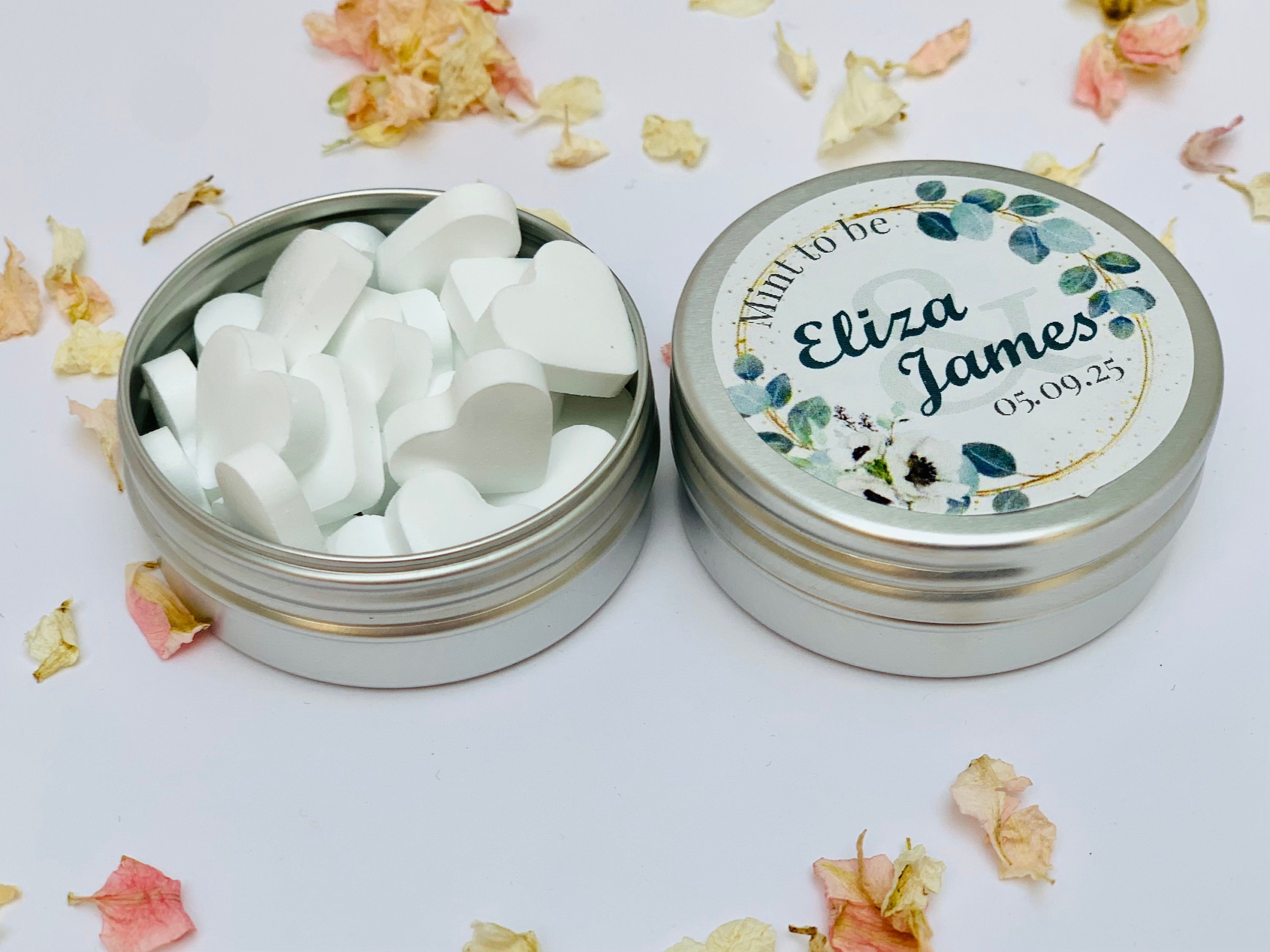 Personalised Wedding Favour Idea Mint to Be Favor SWEETS - Etsy UK