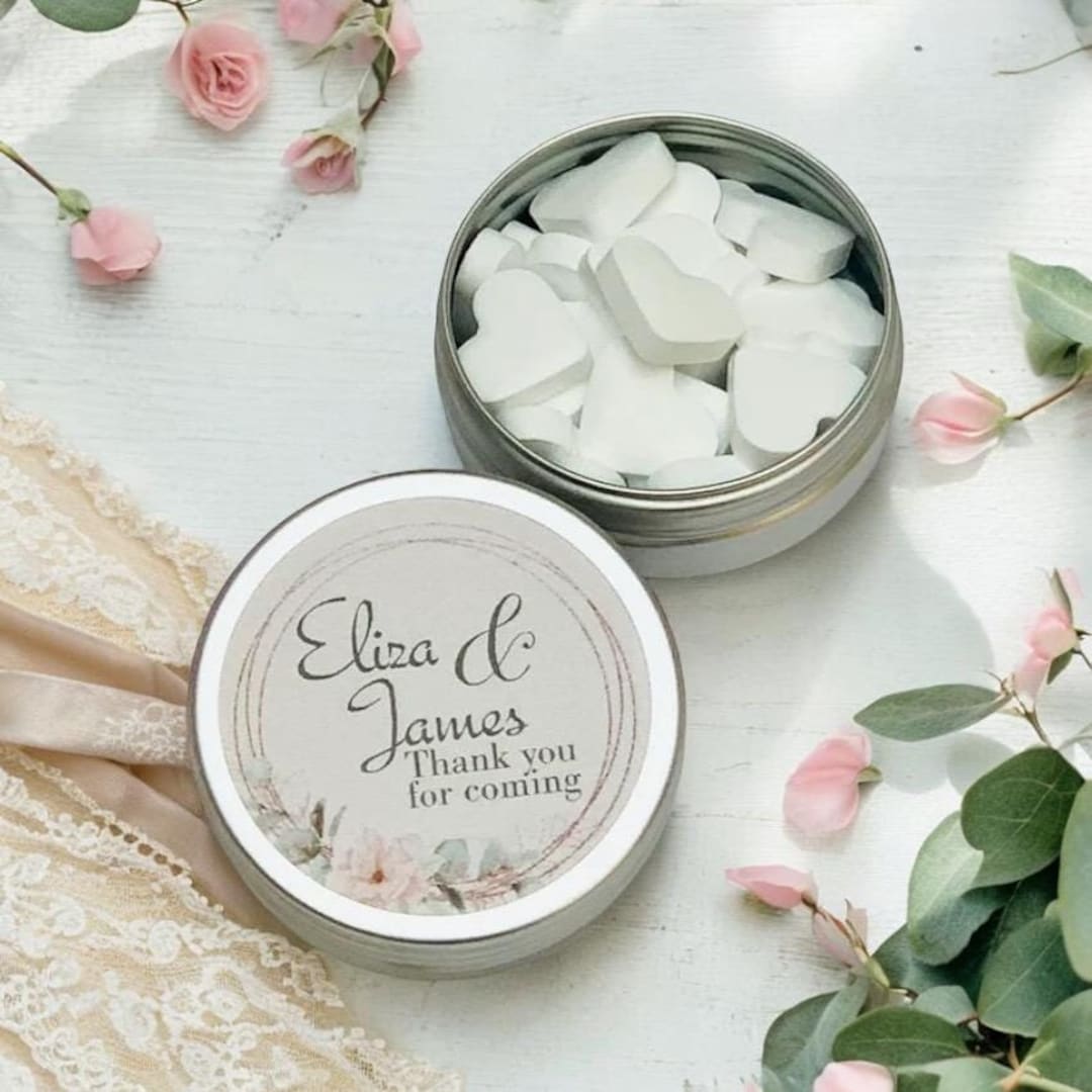 Customized Mint Tins Sweet Heart Wedding Favour Idea Mint to Be Favor ...