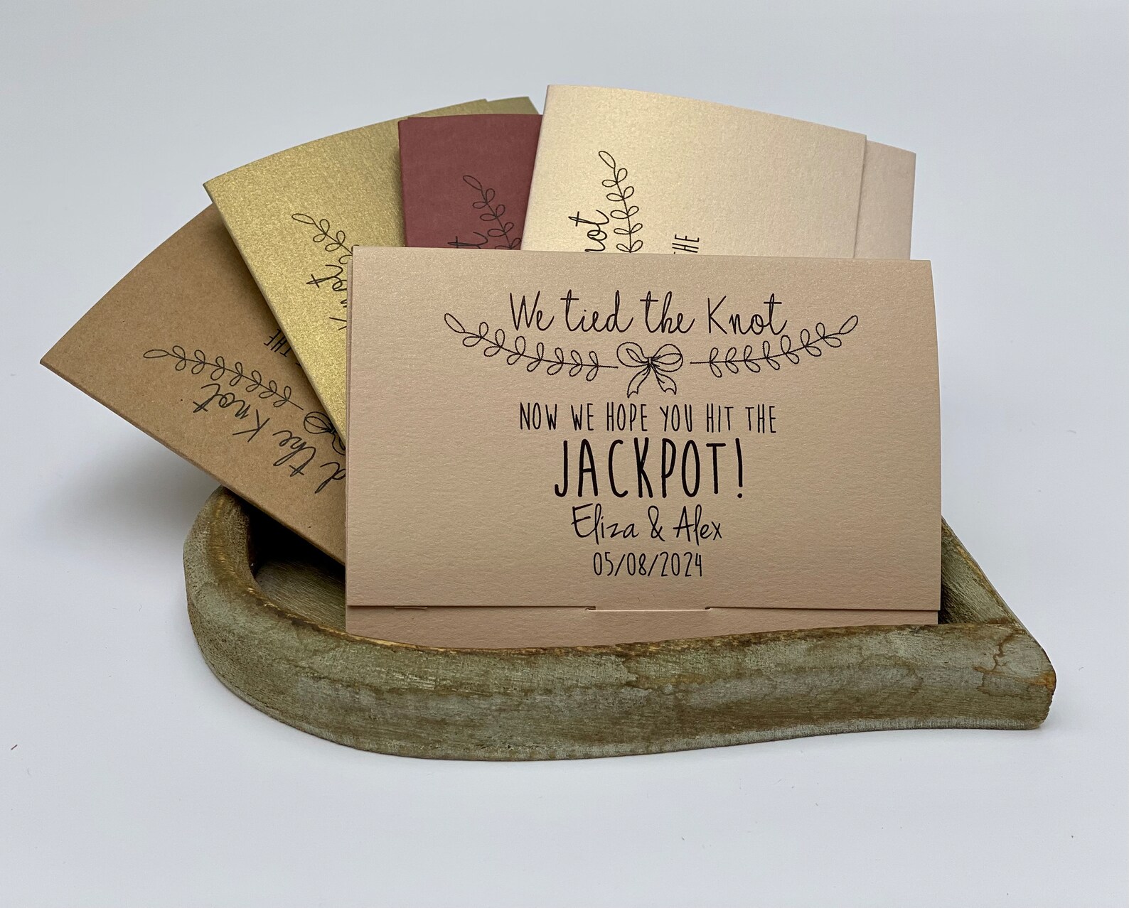 Wedding Favour Idea. Scratch Card Holder. Lottery Ticket - Etsy UK