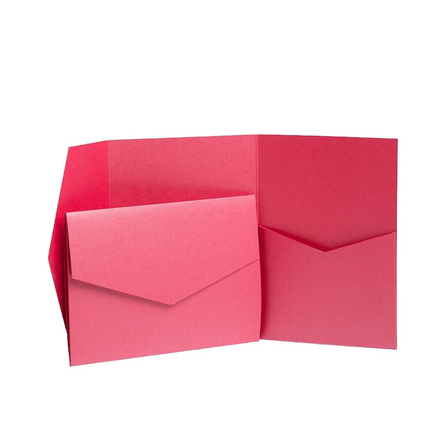 Paper & Party Supplies Pocketfold Invites Wedding Invitation Template ...