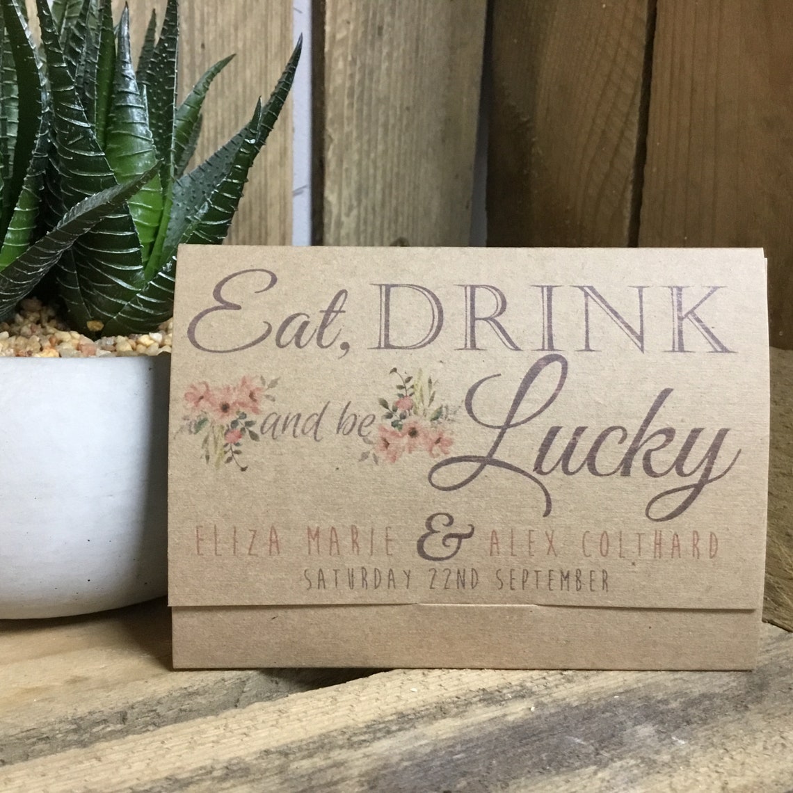 Scratch Card Wallet. Wedding Favour Idea. Lottery Ticket - Etsy UK