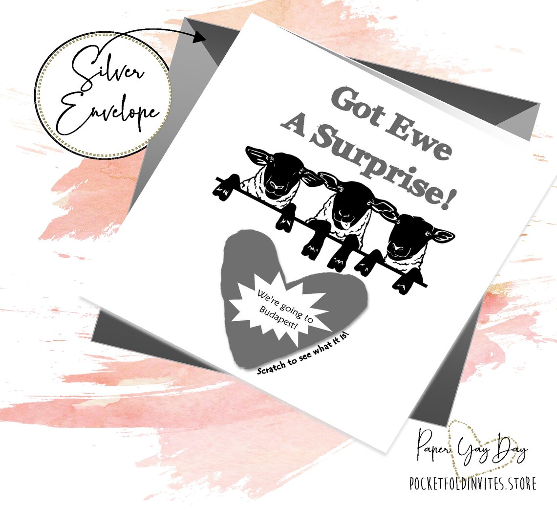 Personalised Birthday Surprise Card. Anniversary Card. Gift - Etsy