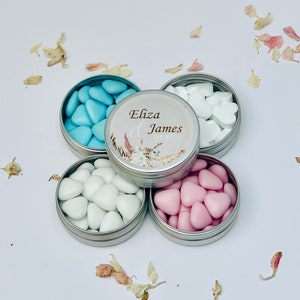 Custom Wedding Favour Idea - Personalised Sweet Favors - SWEETS ...