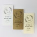Personalized Funeral Tissue Sleeves: Remembrance Favors (set of 10) - Etsy