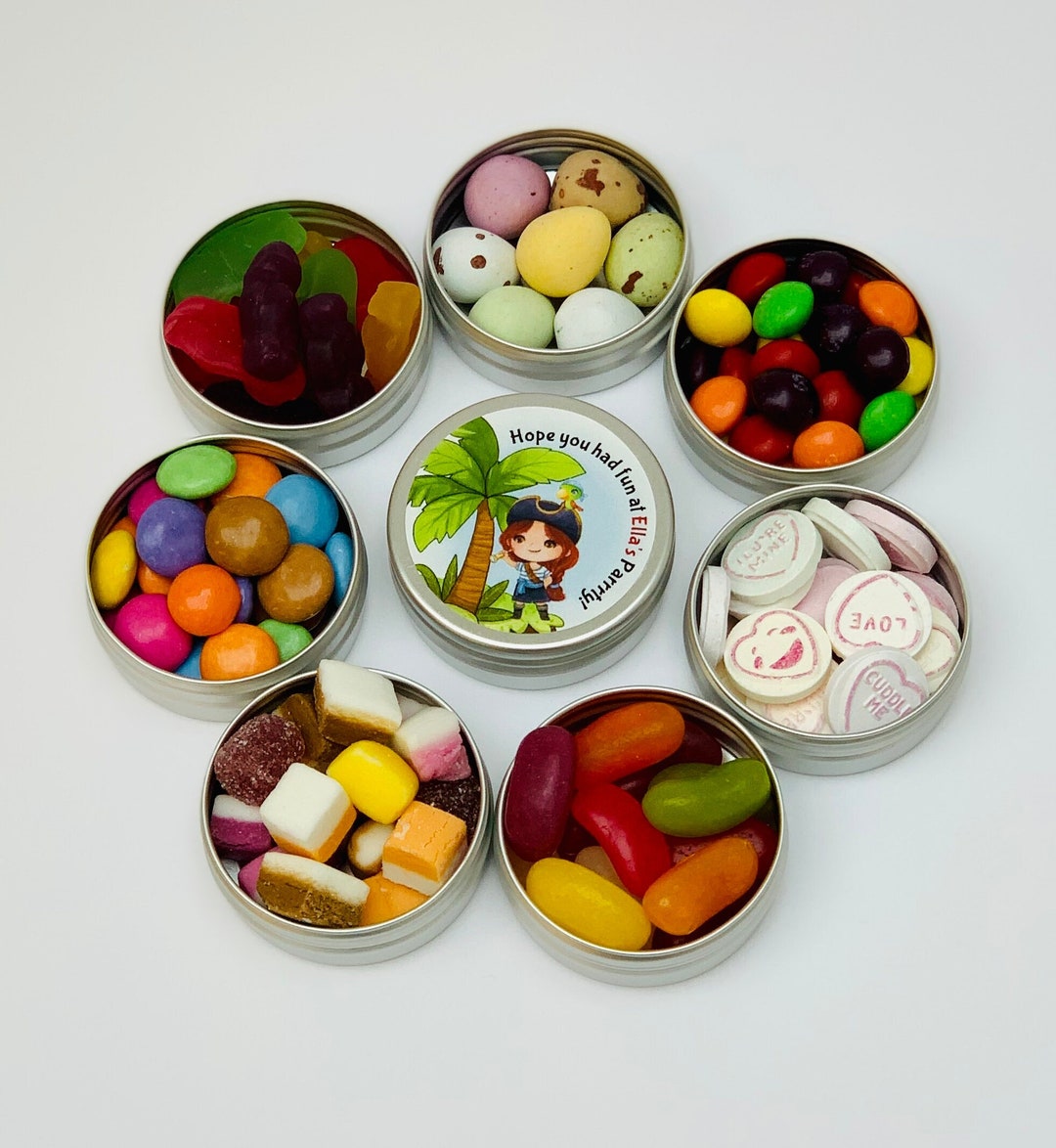 Childrens Pirate Party Favours - Sweetie Favor - Party Bag Gift Filler ...