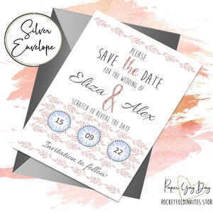 Save the Date Scratch off Reveal Cards. Save the Date Idea. Engagement ...