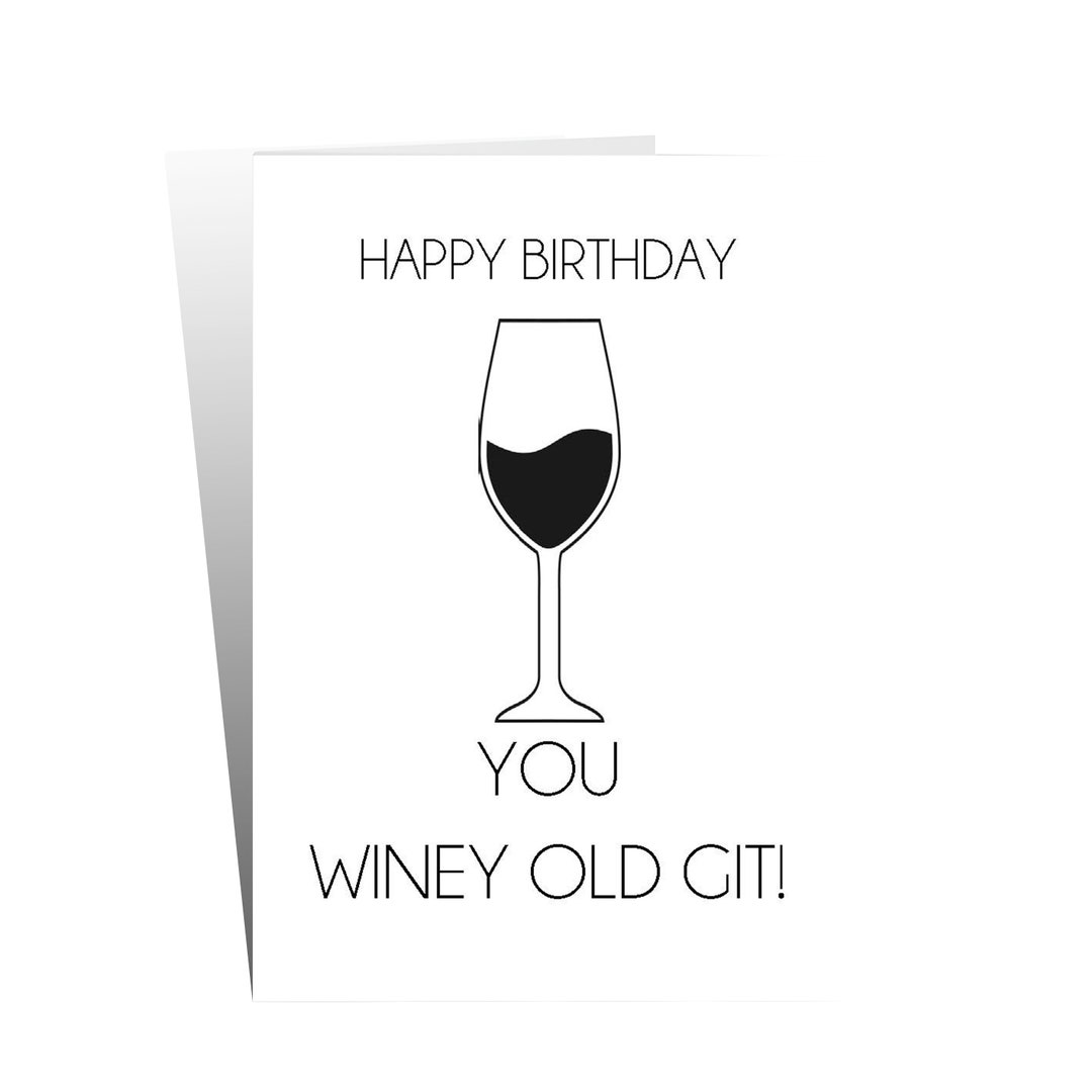 Funny Birthday Card. Greetings Card. Rude Card. Offensive Card. Sweary ...