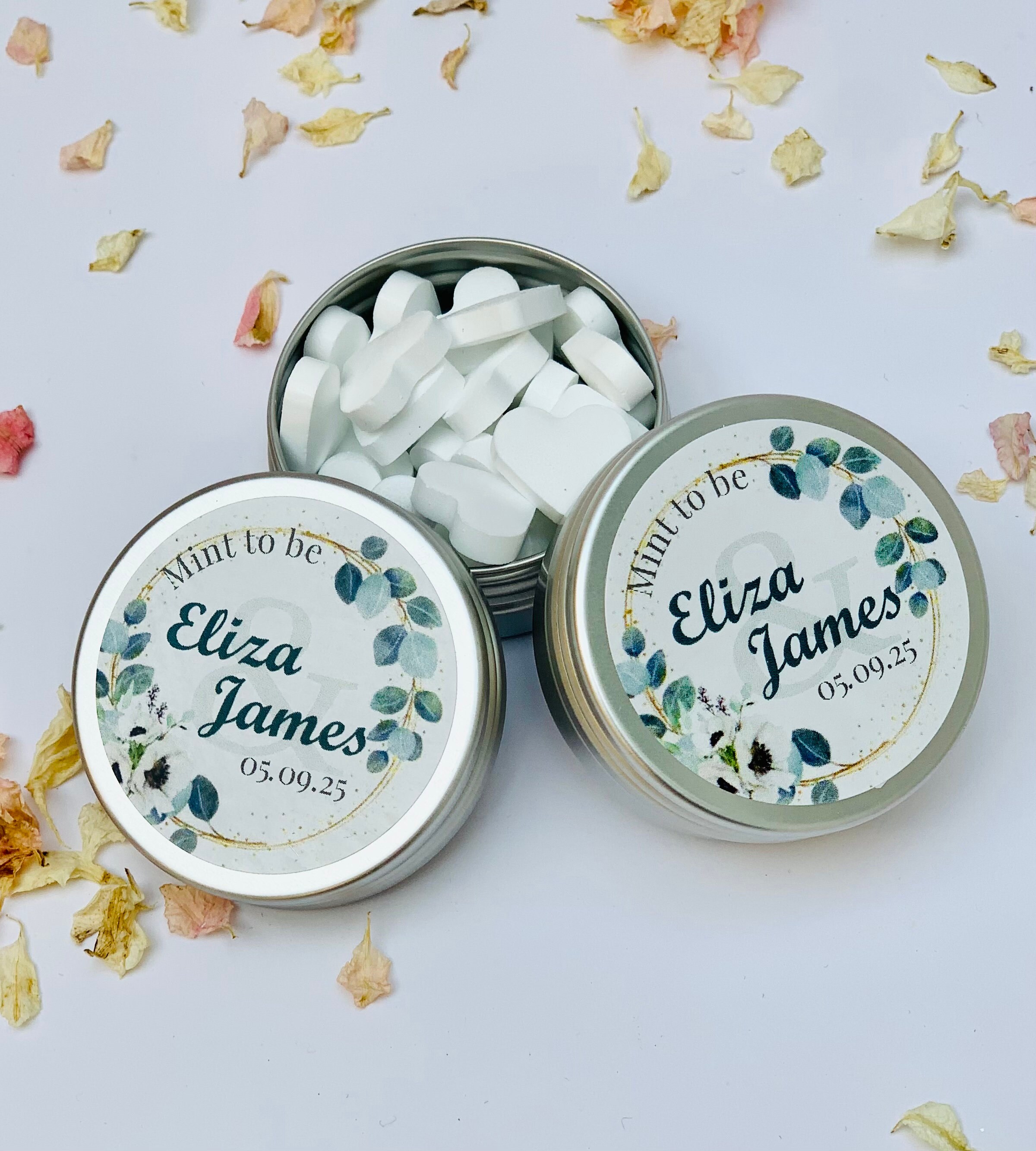 Personalised Wedding Favour Idea Mint to Be Favor SWEETS - Etsy UK