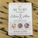Save the Date Scratch off Reveal Cards. Save the Date Idea. Engagement ...
