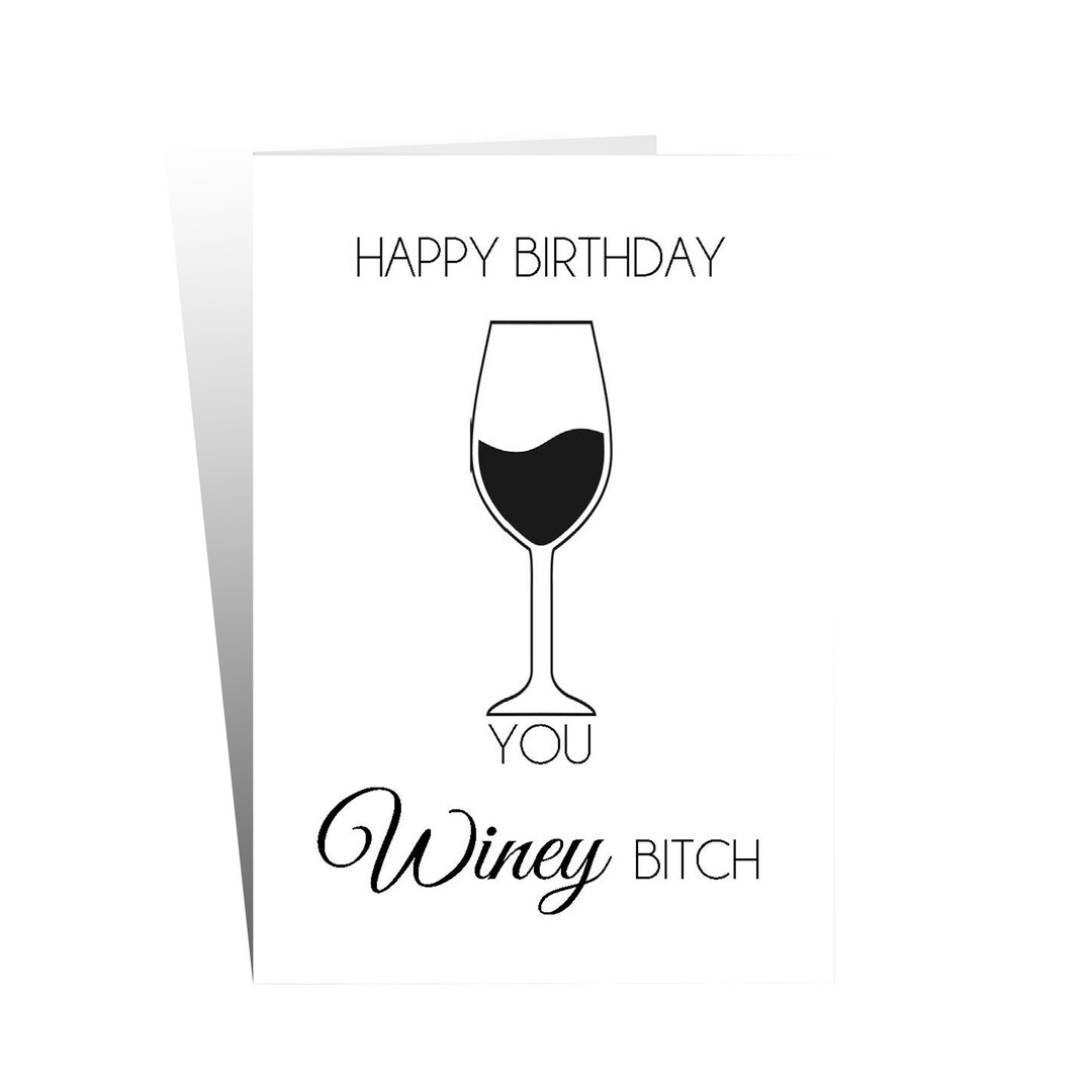 Funny Birthday Card. Greetings Card. Rude Card. Offensive Card. Sweary ...
