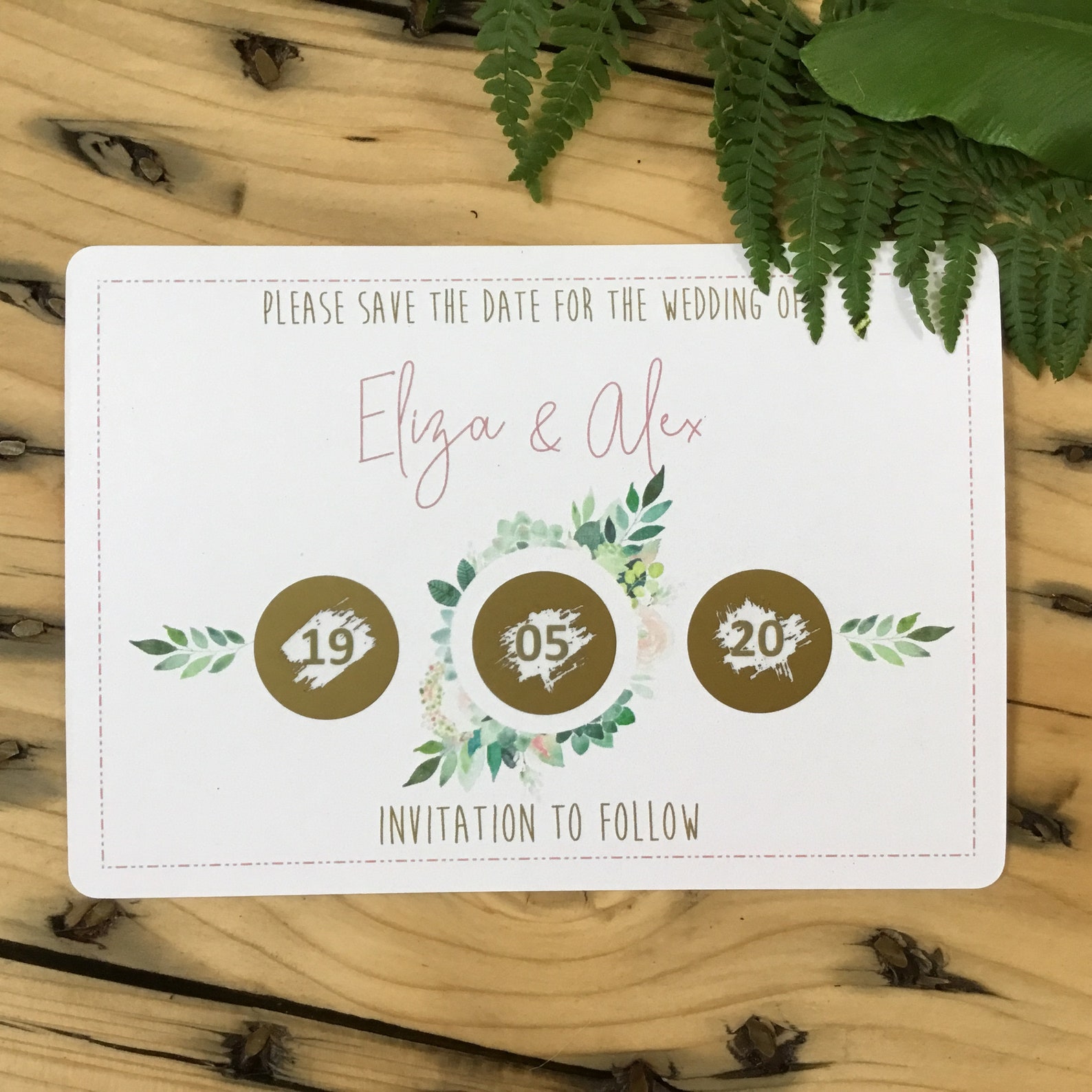 Scratch off to Reveal the Date. Save the Date Cards. Wedding - Etsy UK