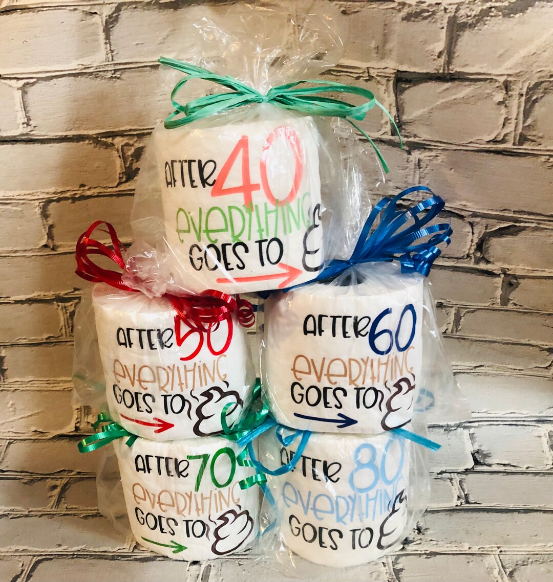 Birthday Toilet Paper | Funny Birthday Gift | Toilet Paper Roll ...
