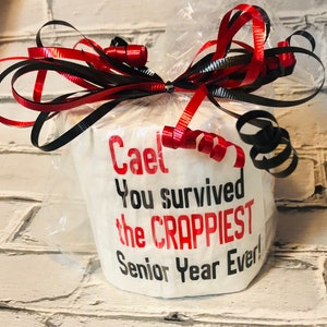 Graduation Gift; Crappiest Graduation; Toilet Paper Gift; Crappy Gift ...