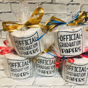 Official Grad Papers; Graduation Papers; Toilet Paper; Toilet Paper ...