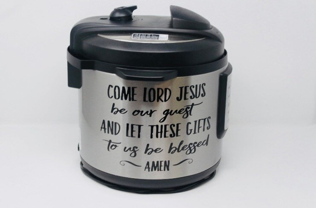Instant Pot Decal; Instant Pot Decor; Custom Decal; Vinyl Decal ...