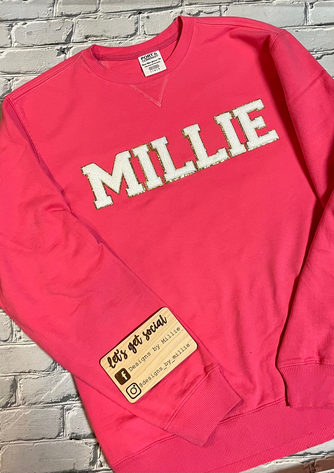 Chenille Sweatshirt Monogram Shirts Letterman Sweatshirt - Etsy