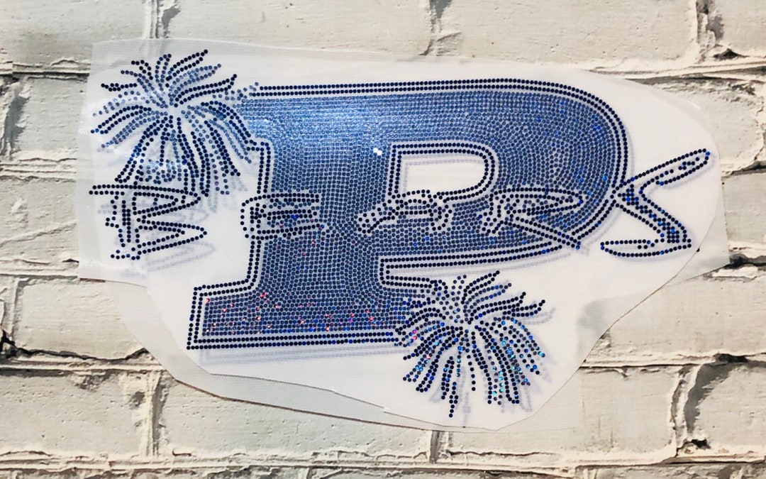 Spangle Sequin Heat Transfer | Sparkly Iron on Design | Custom Bling Spangle Transfers for ...