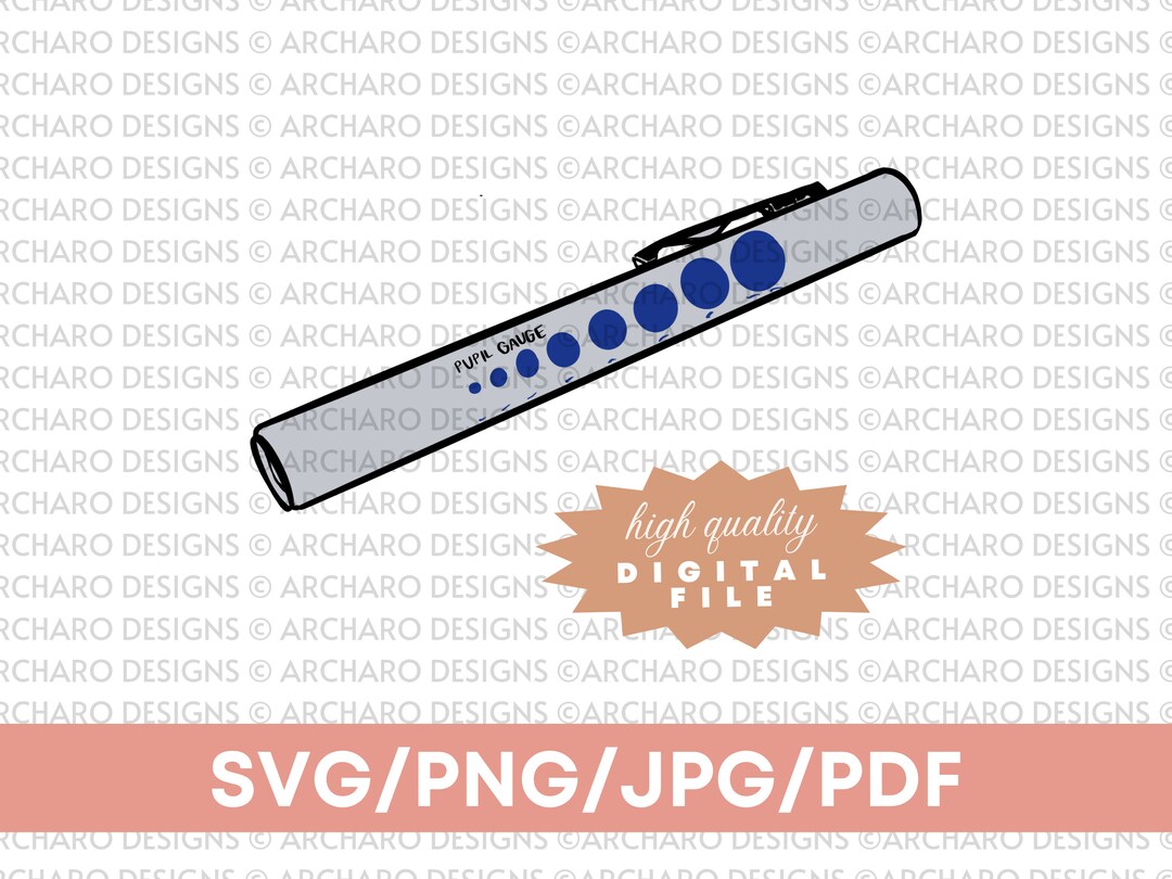 Medical Penlight SVG, Neuro Nurse Cut File (digital Download) - Etsy