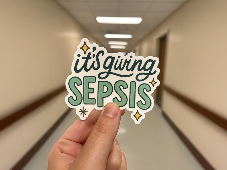 Funny Nurse Sepsis PNG – Medical Humor Clipart (digital Download) - Etsy
