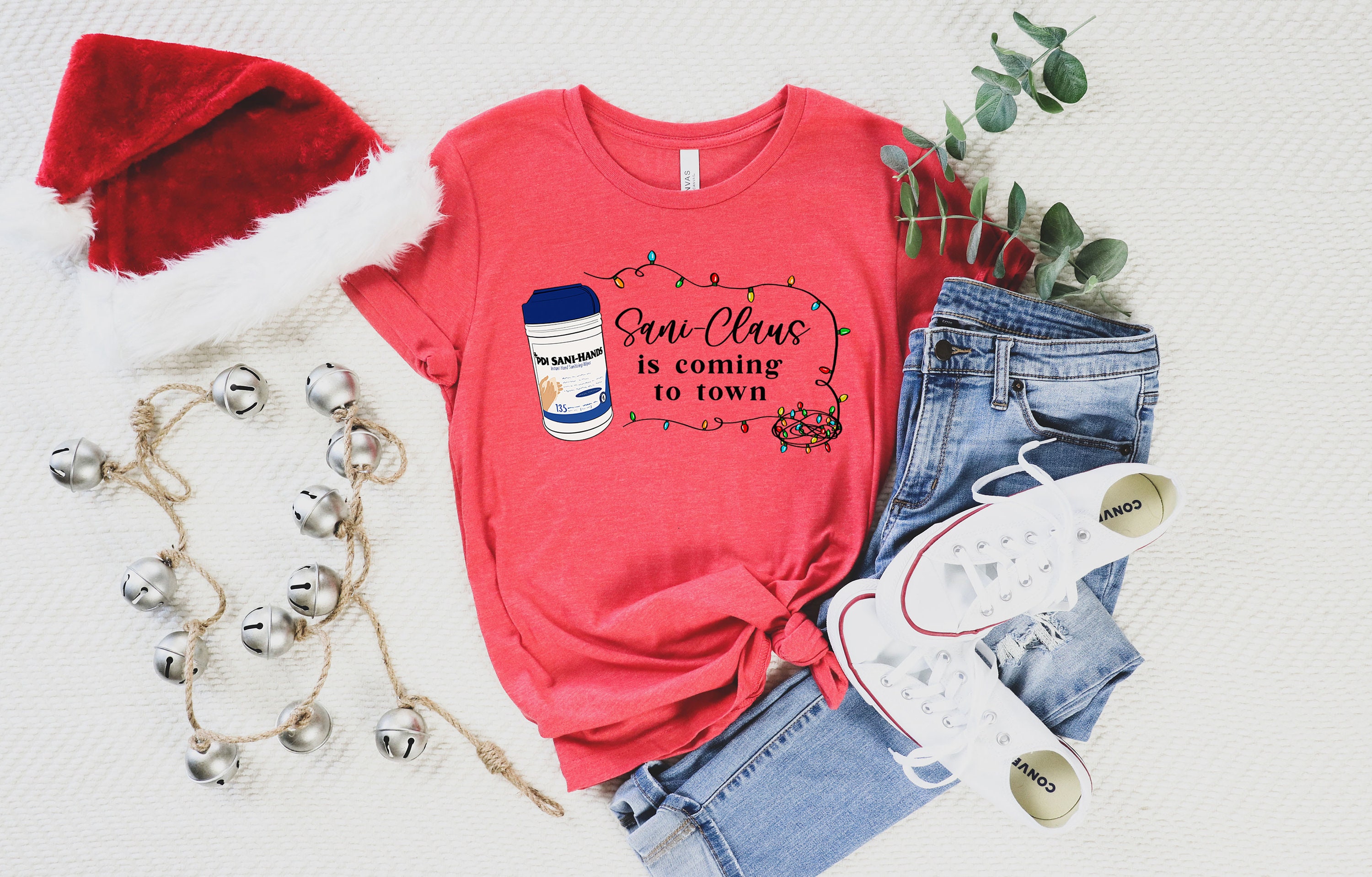 Sani Claus is Coming to Town Shirt Funny Christmas Holiday - Etsy