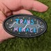 Trans Menace Iron on Patch - Etsy