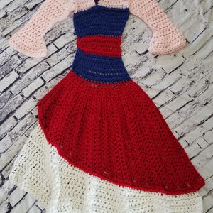 Asian Princess Dress Blanket Crochet Pattern PDF Instant Download ...
