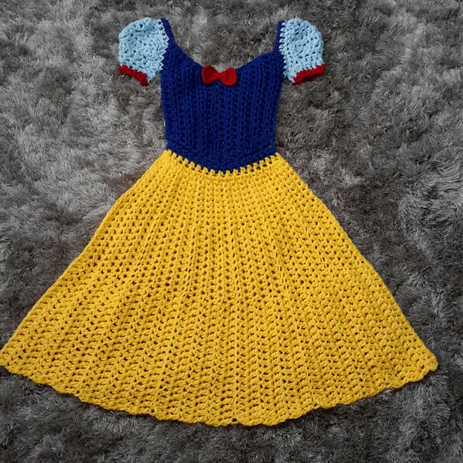 Princess Dress Blanket Fairest Princess Crochet Pattern - Etsy