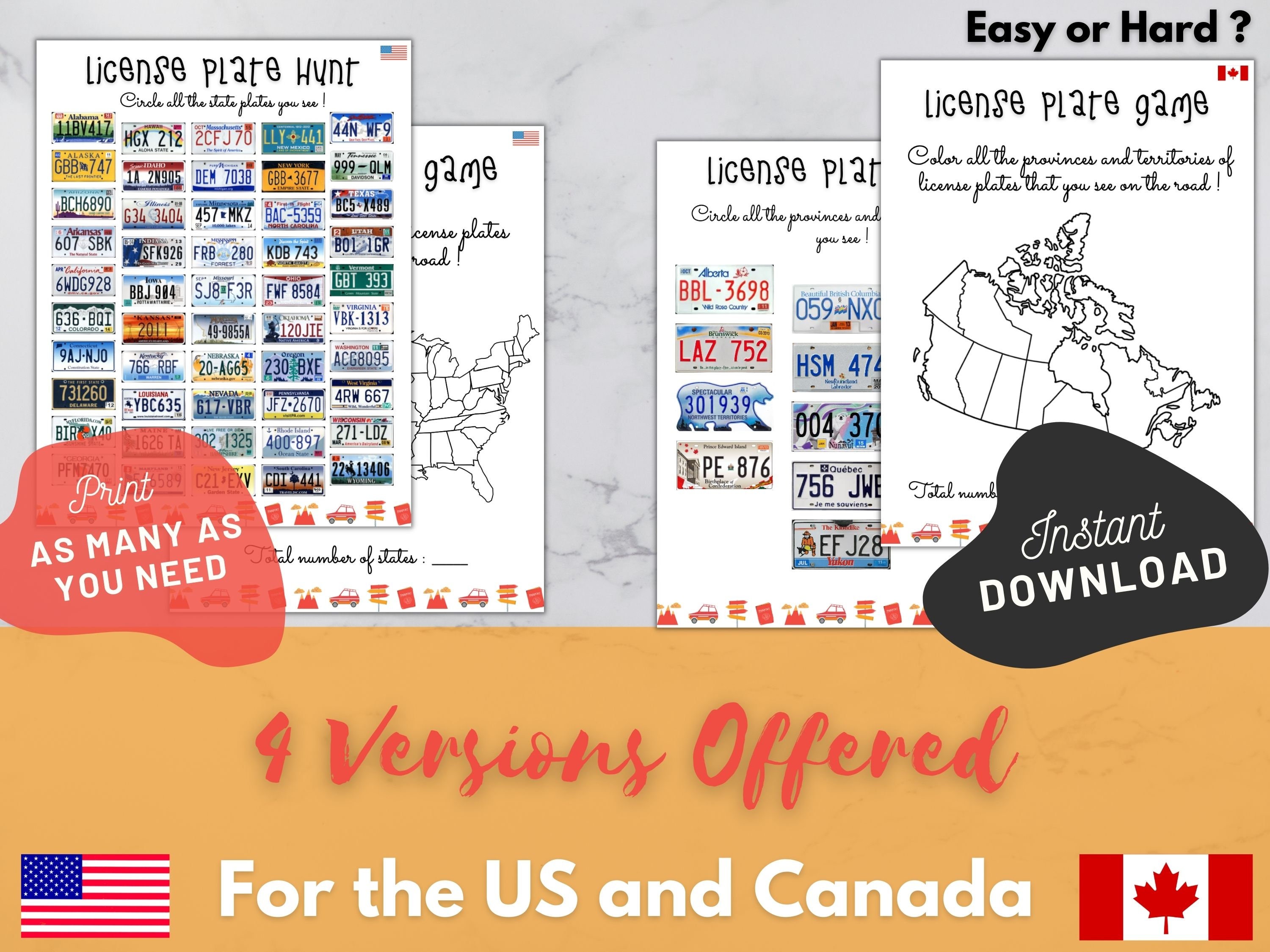 Large Road Trip Activity Pack - Ultimate Binder - Printable Fun Kids ...