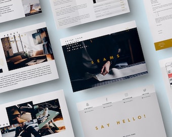 Design Templates for Bloggers and Creatives by BloggerKitCo