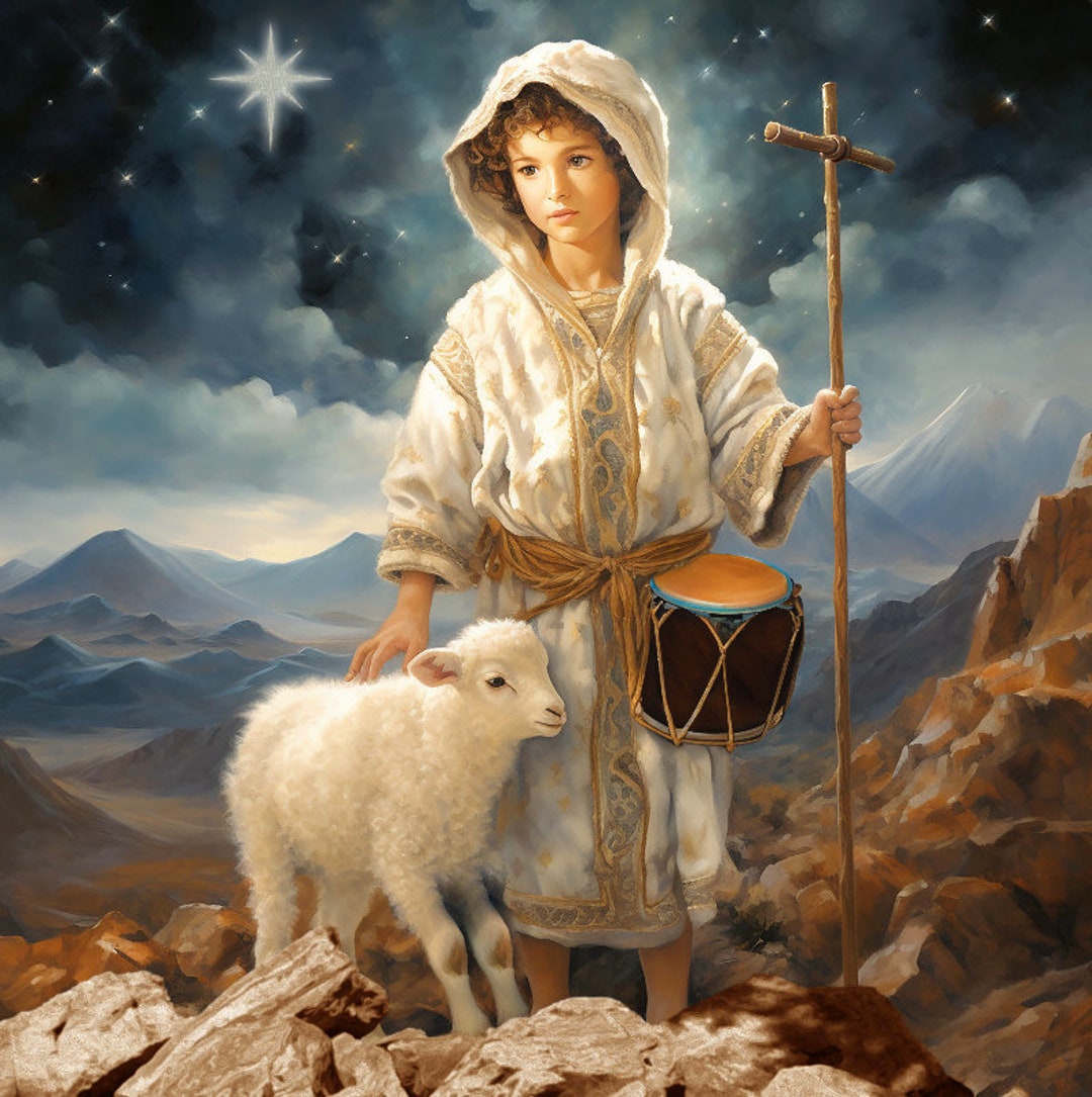 Digital Art Download | Little Drummer Boy | Festive Holiday ...