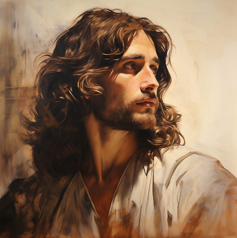 Portrait of Jesus Christ Digital Download (Instant Download) - Etsy