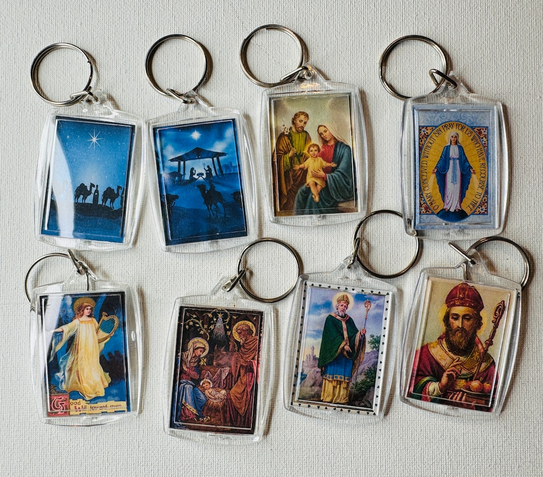 Catholic Keychains | Handmade Faithful Keepsakes - Etsy